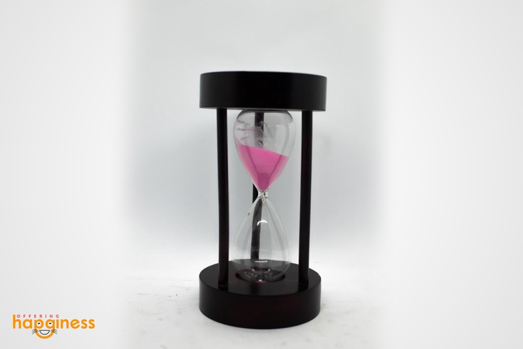 Pink Sand 15 Min Timer