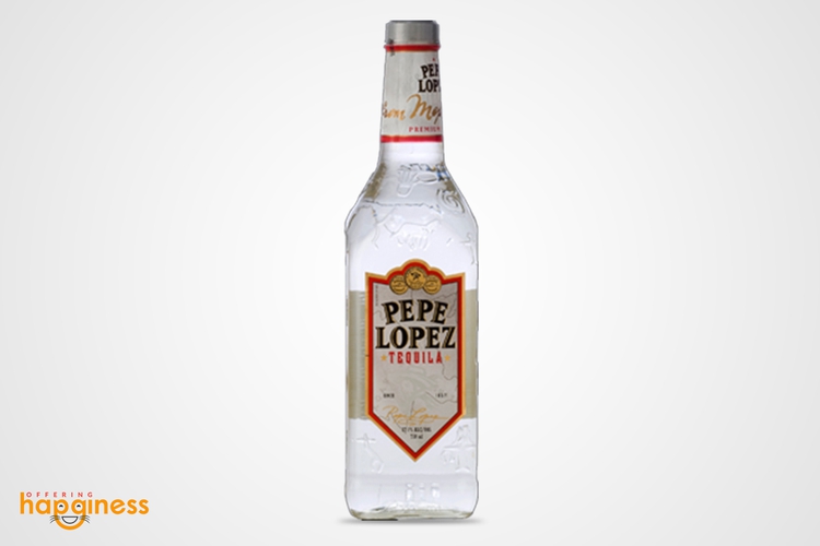 Pepe Lopez Silver Tequila 1000 Ml